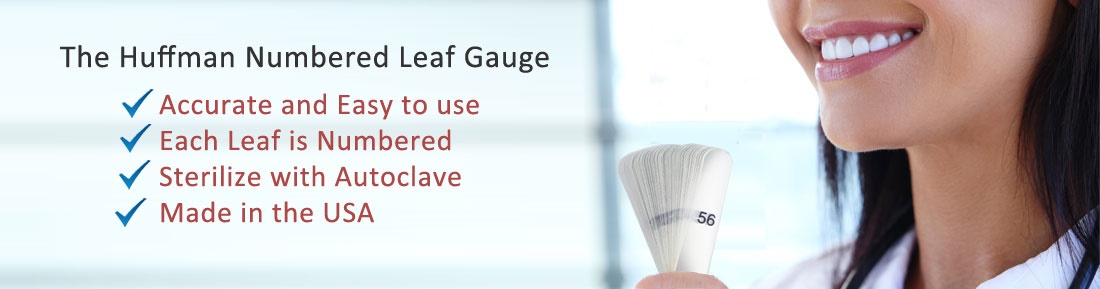 Leaf Gauge by Huffman Dental | Books on Occlusion